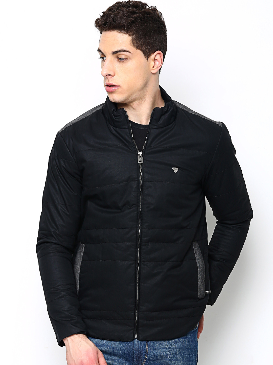Buy Numero Uno Men Black Jacket - Jackets for Men 575073 | Myntra