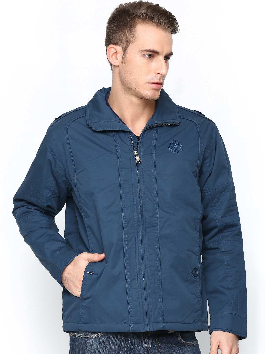 Buy Duke Men Teal Blue Jacket - Jackets for Men 589744 | Myntra