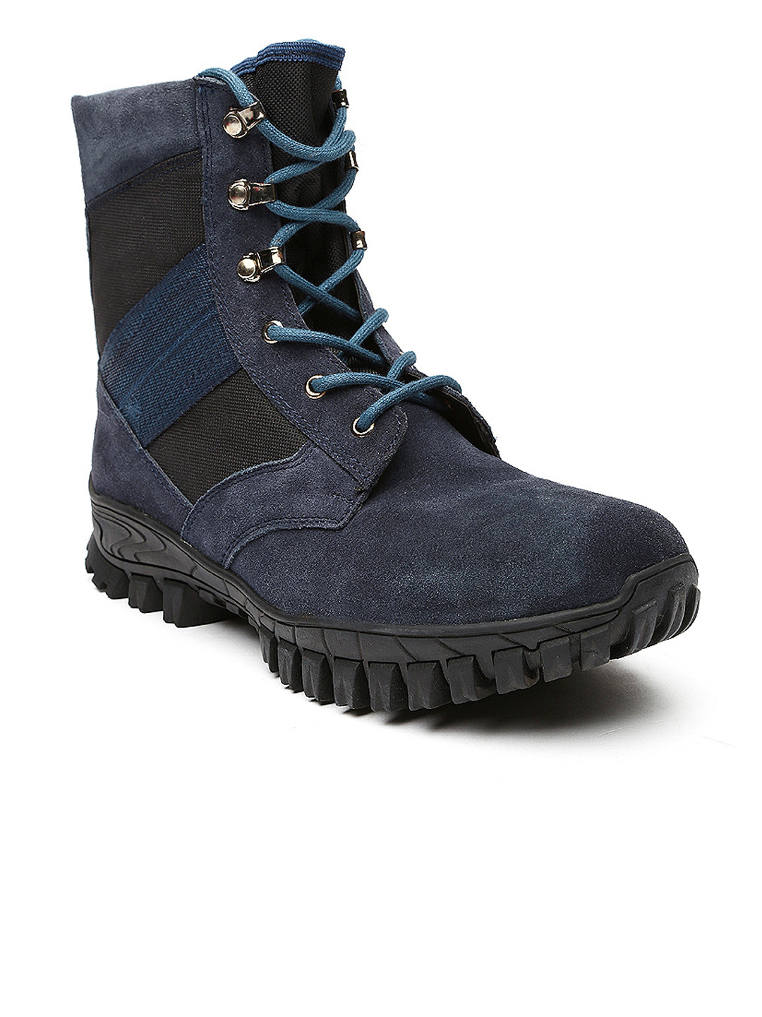 Buy Roadster Men Navy Suede Boots - Casual Shoes for Men 610072 | Myntra