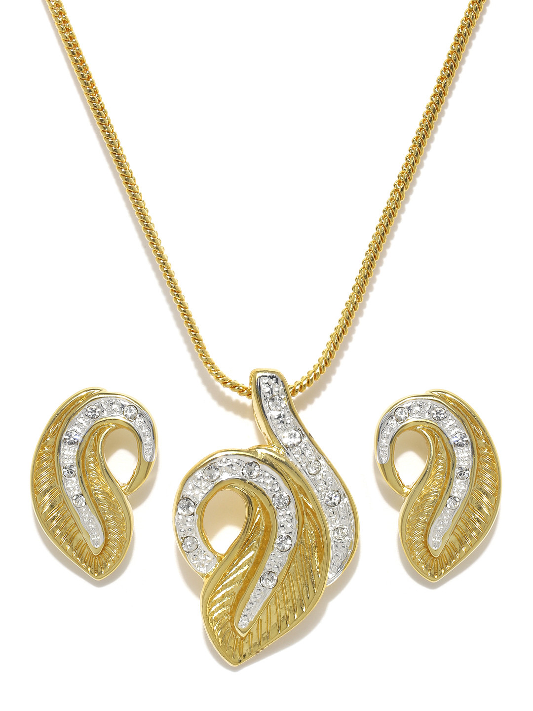Buy Estelle Gold Plated Jewellery Set - Jewellery Set for Women 621375 ...