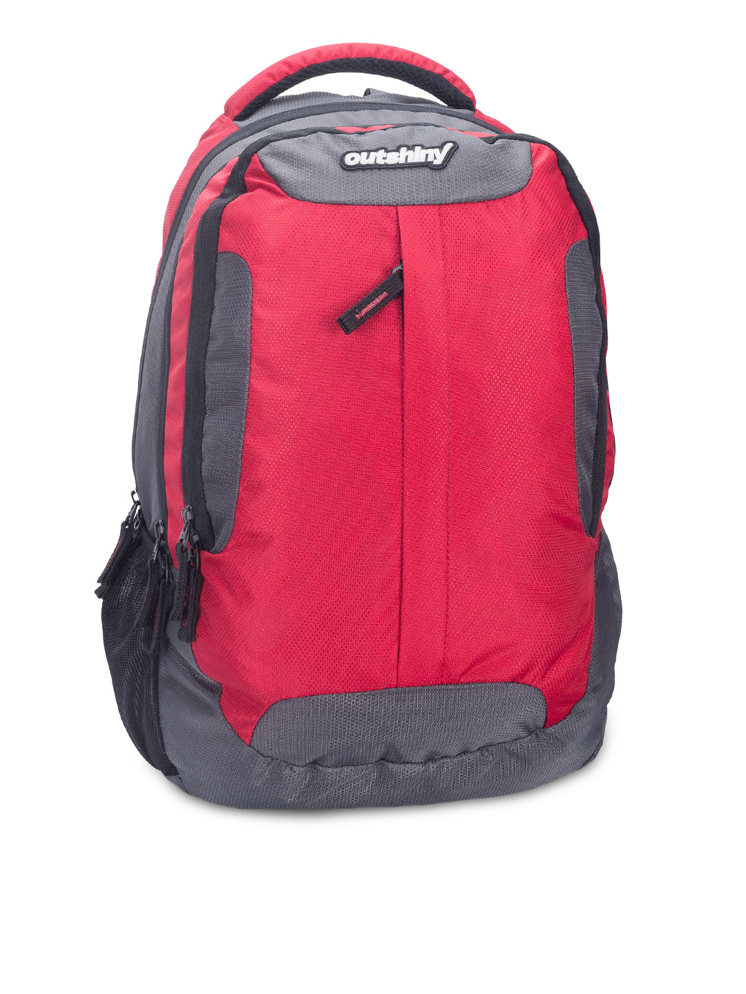 Buy Outshiny Unisex Red & Grey Norway Backpack - Backpacks for Unisex ...