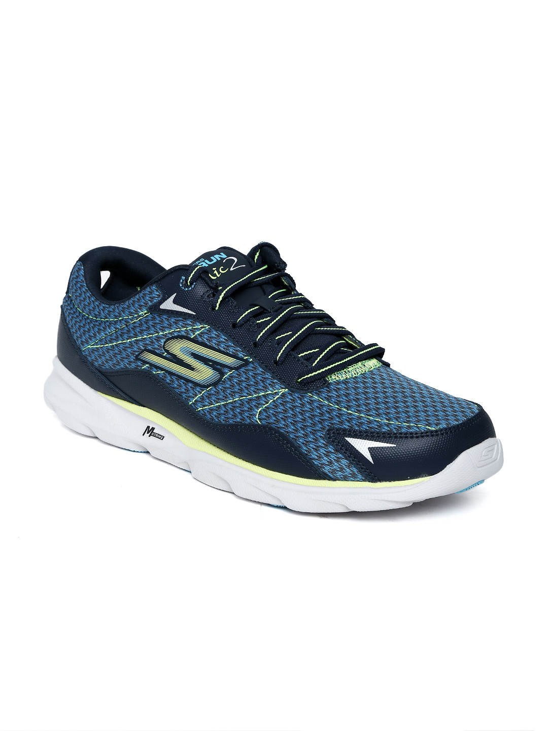 Buy Skechers Performance Division Men Blue Go Run Sonic 2 Running Shoes ...