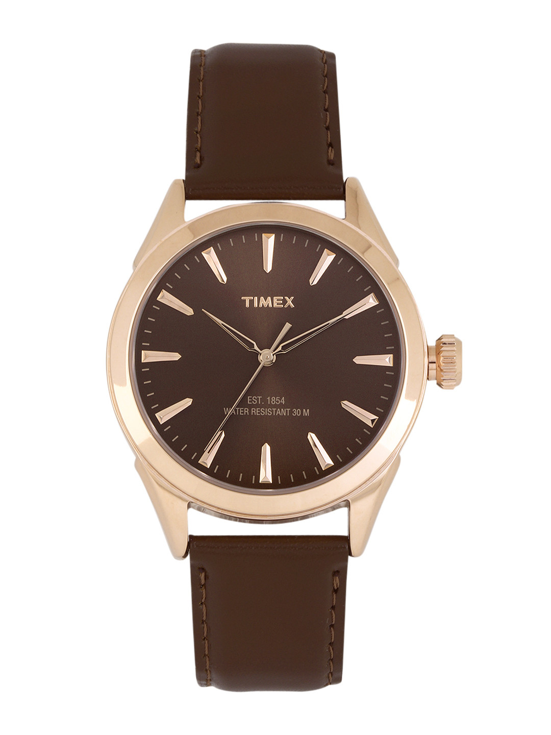 Buy Timex Men Brown Dial Watch TW000Y903 - Watches for Men 647370 | Myntra