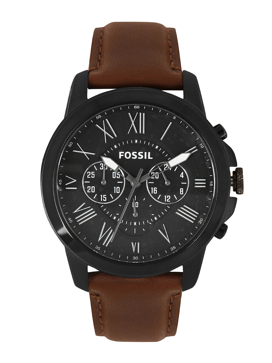 Buy Fossil Men Black Dial Watch FS4885I - Watches for Men 670710 | Myntra