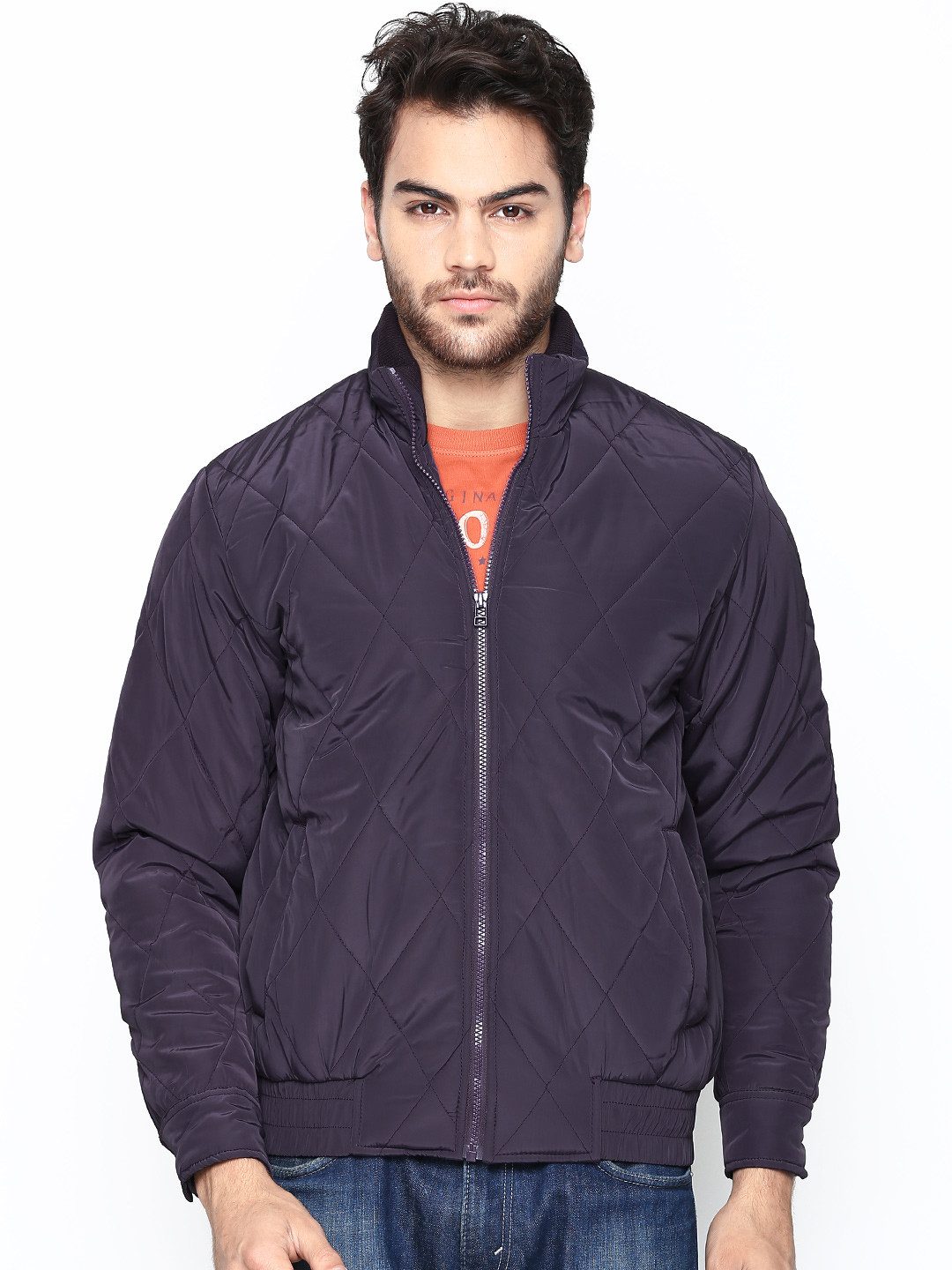 Buy John Players Men Purple Jacket - Jackets for Men 672212 | Myntra