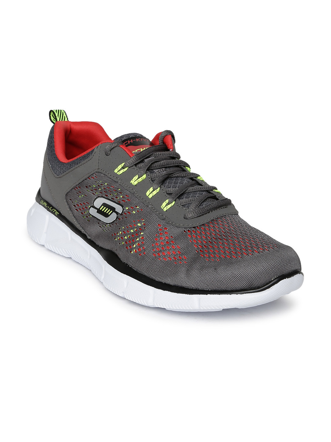 Buy Skechers Men Grey Equalizer Deal Maker Sports Shoes - Sports Shoes ...