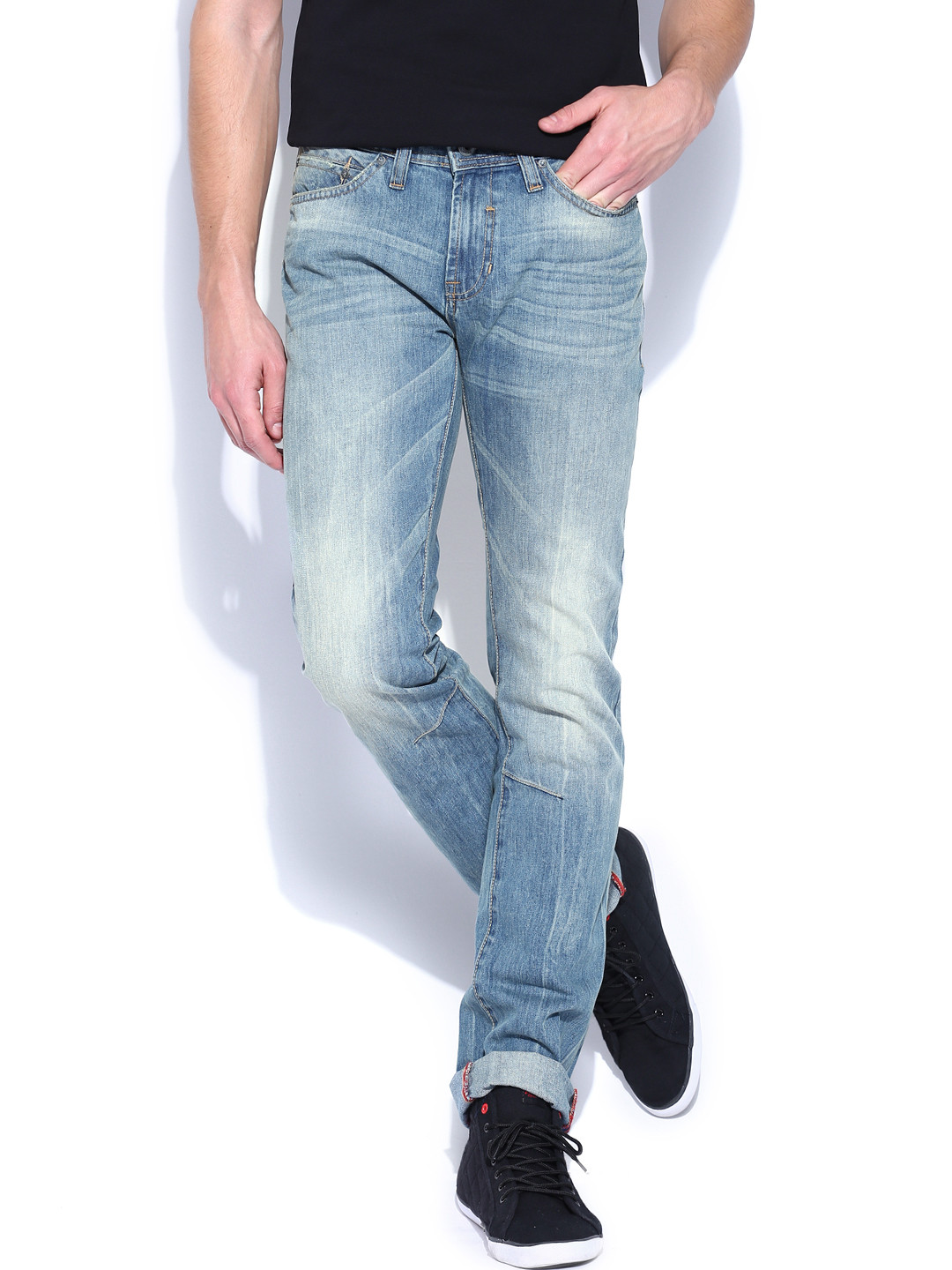 Buy Celio Men Blue Slim Fit Jeans - Jeans for Men 701416 | Myntra
