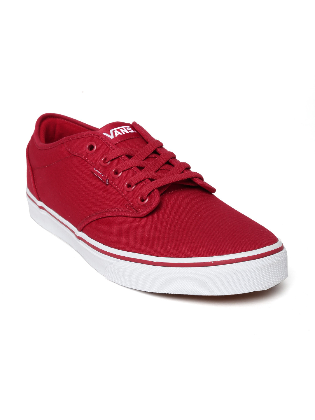 Buy Vans Men Maroon Canvas Shoes - Casual Shoes for Men 705358 | Myntra