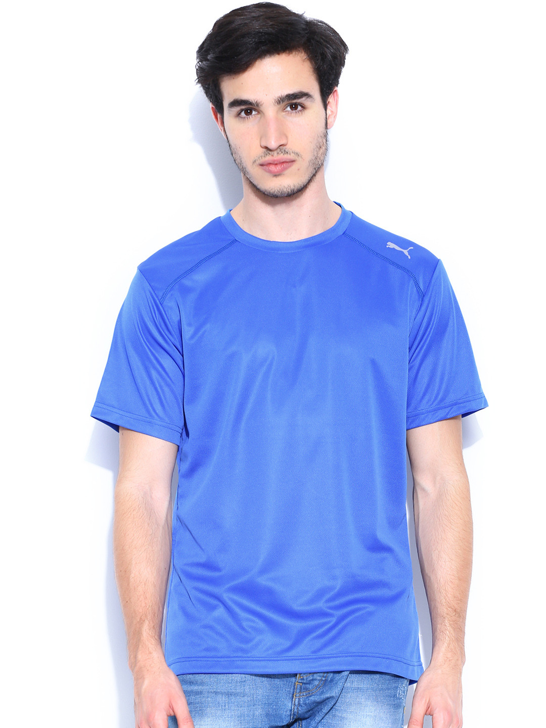 Buy PUMA Men Blue T Shirt - Tshirts for Men 716457 | Myntra