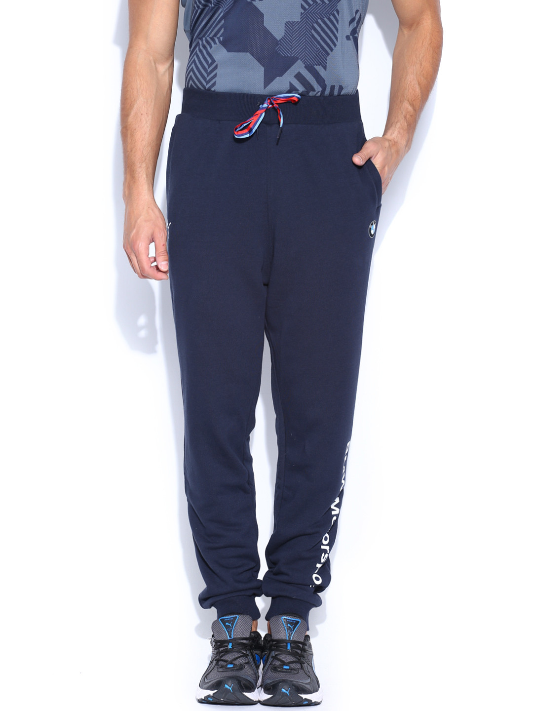Buy PUMA Motorsport Men Navy BMW Motorsport Track Pants - Track Pants ...