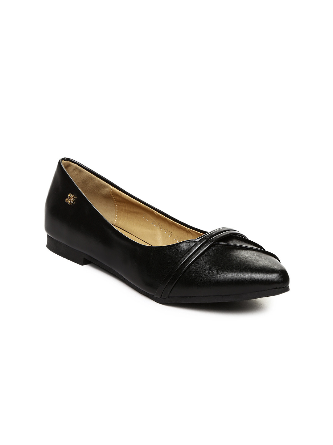 Buy Addons Women Black Flat Shoes - Flats for Women 720079 | Myntra