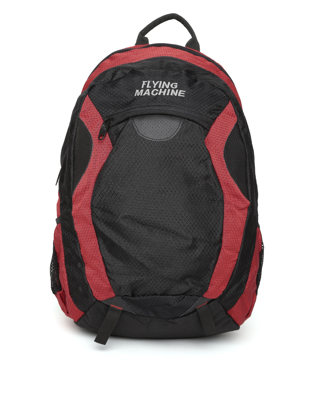 Buy Flying Machine Men Black & Red Backpack - Backpacks for Men 721673 ...