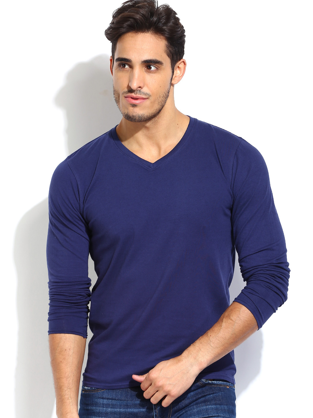 Buy Highlander Men Blue T Shirt - Tshirts for Men 754756 | Myntra
