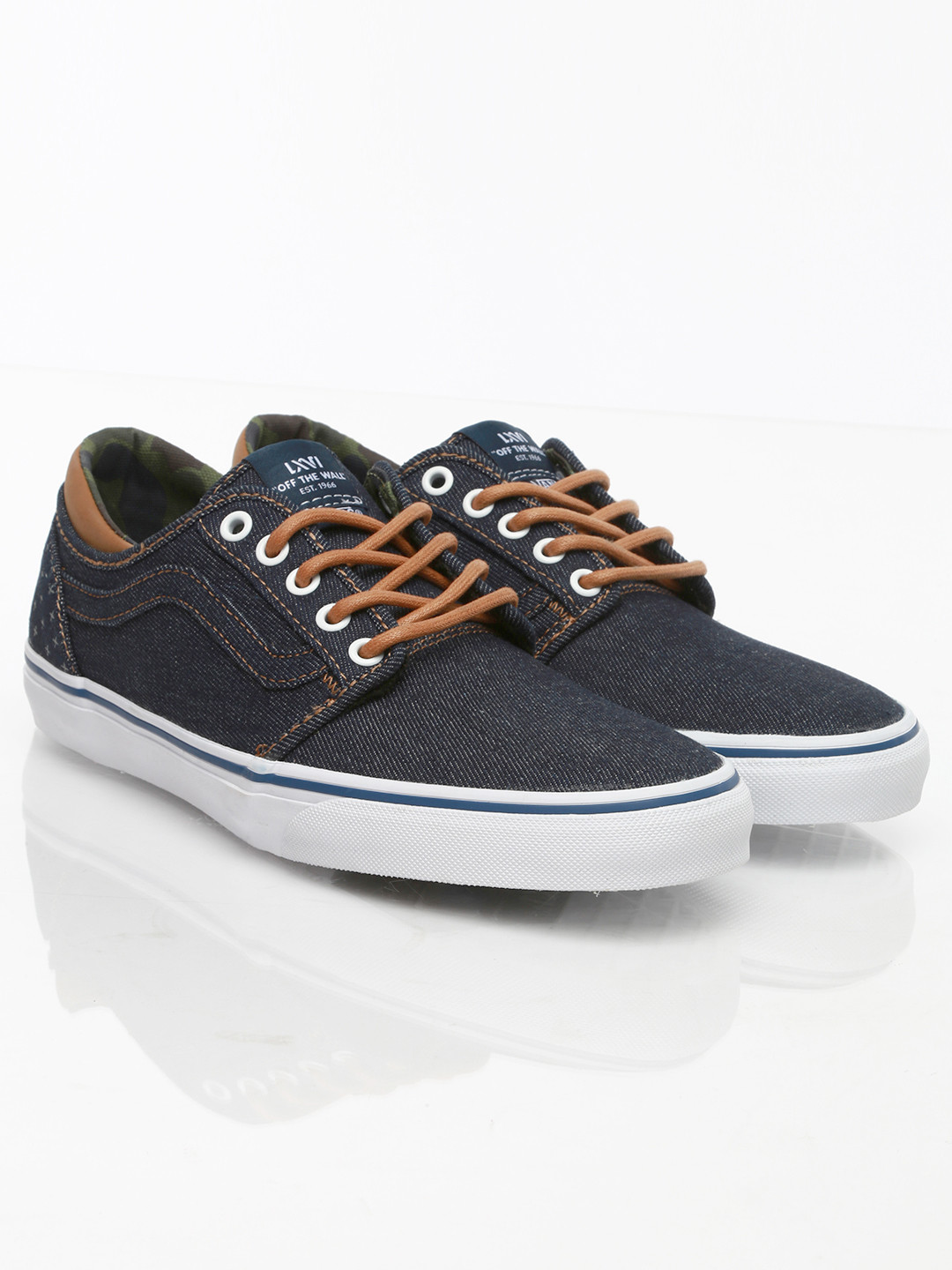 Buy Vans Men Navy Casual Shoes - Casual Shoes for Men 757662 | Myntra