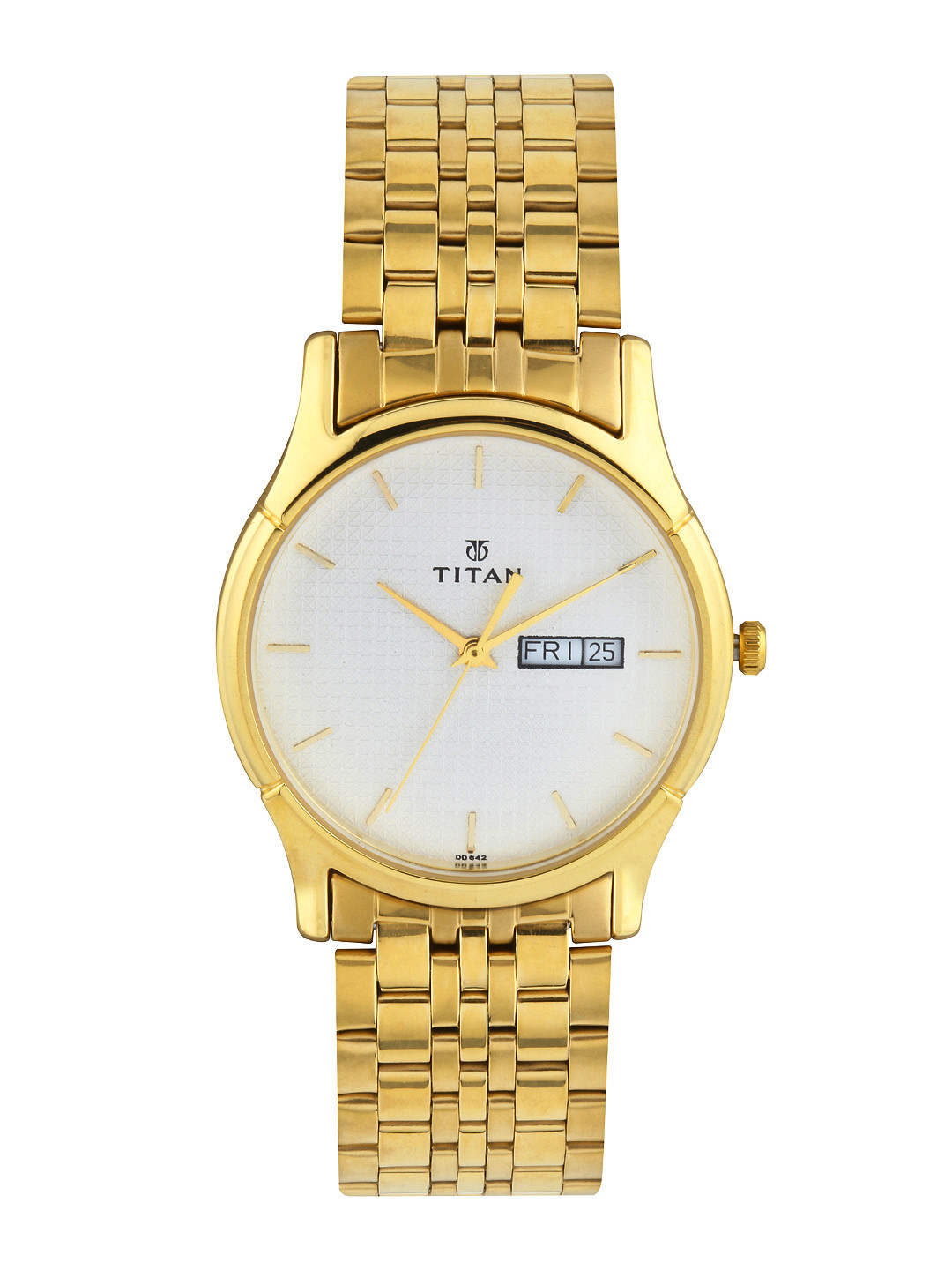 Buy Titan Men Silver Toned Dial Watch NF1636YM01 - Watches for Men ...