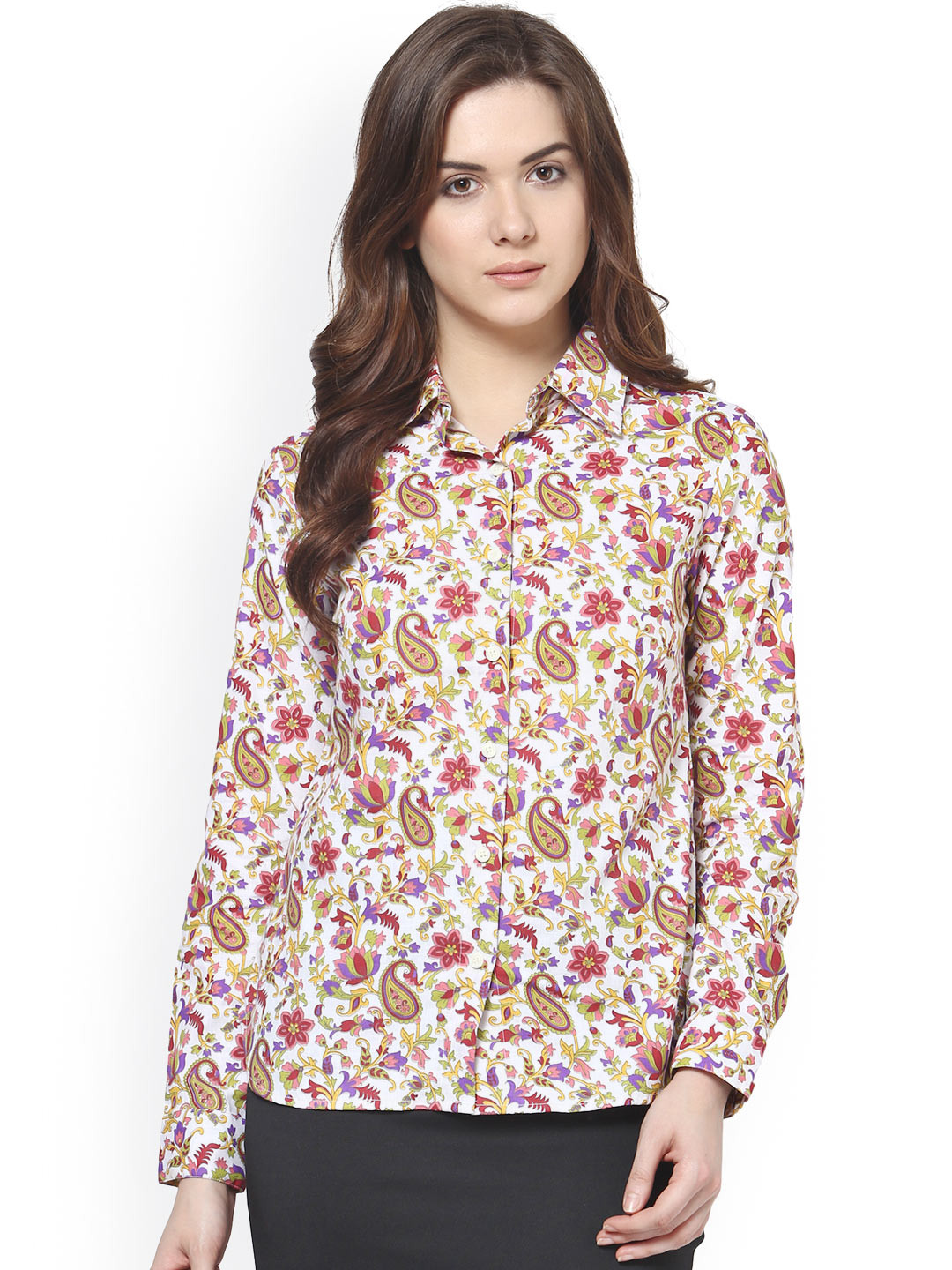 Buy The Gud Look Women Multicoloured Printed Casual Shirt - Shirts for ...