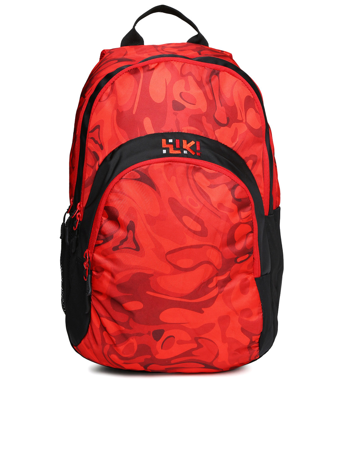 Buy Wiki By Wildcraft Unisex Red Printed Backpack - Backpacks for ...