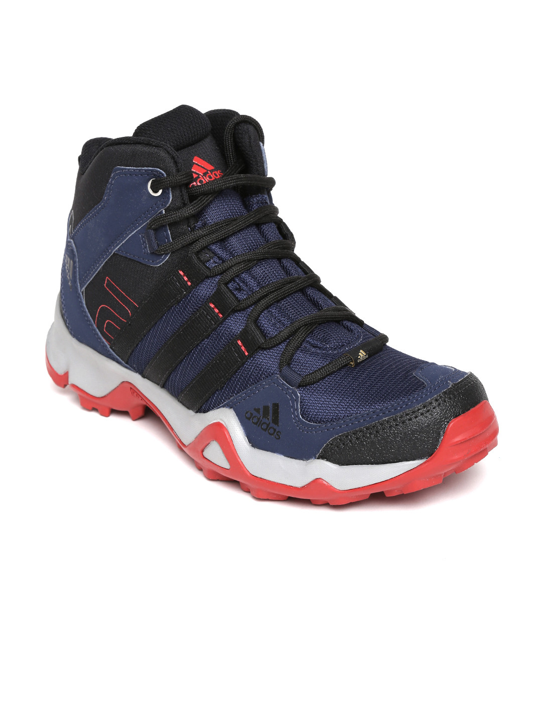 Buy ADIDAS Men Navy & Black AX2 Mid Outdoor Shoes - Sports Shoes for ...