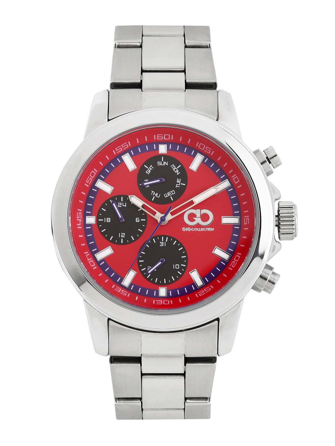 Buy GIO COLLECTION Men Red Dial Watch AD 0059 D - Watches for Men ...