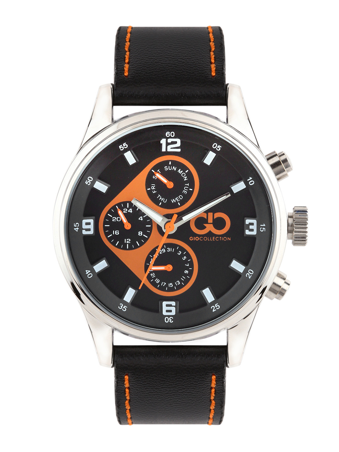 Buy GIO COLLECTION Men Black Dial Watch GAD0038 E - Watches for Men ...