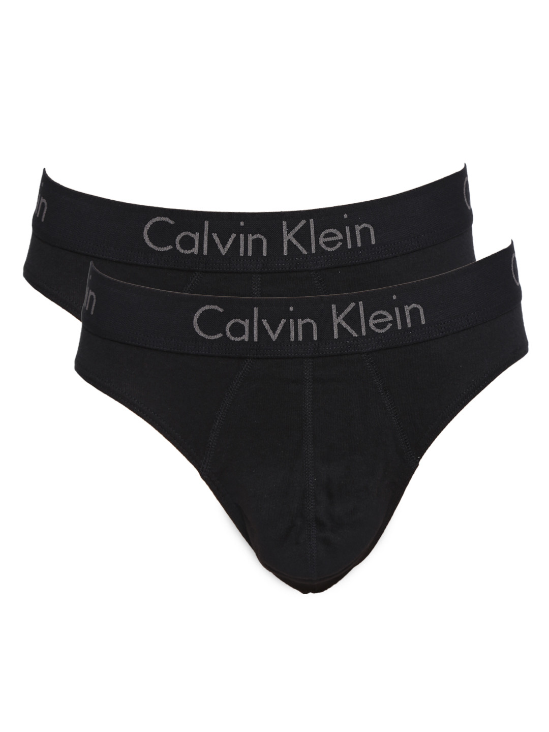 Buy Calvin Klein Underwear Body Men Pack Of 2 Black Hip Briefs U1803D ...