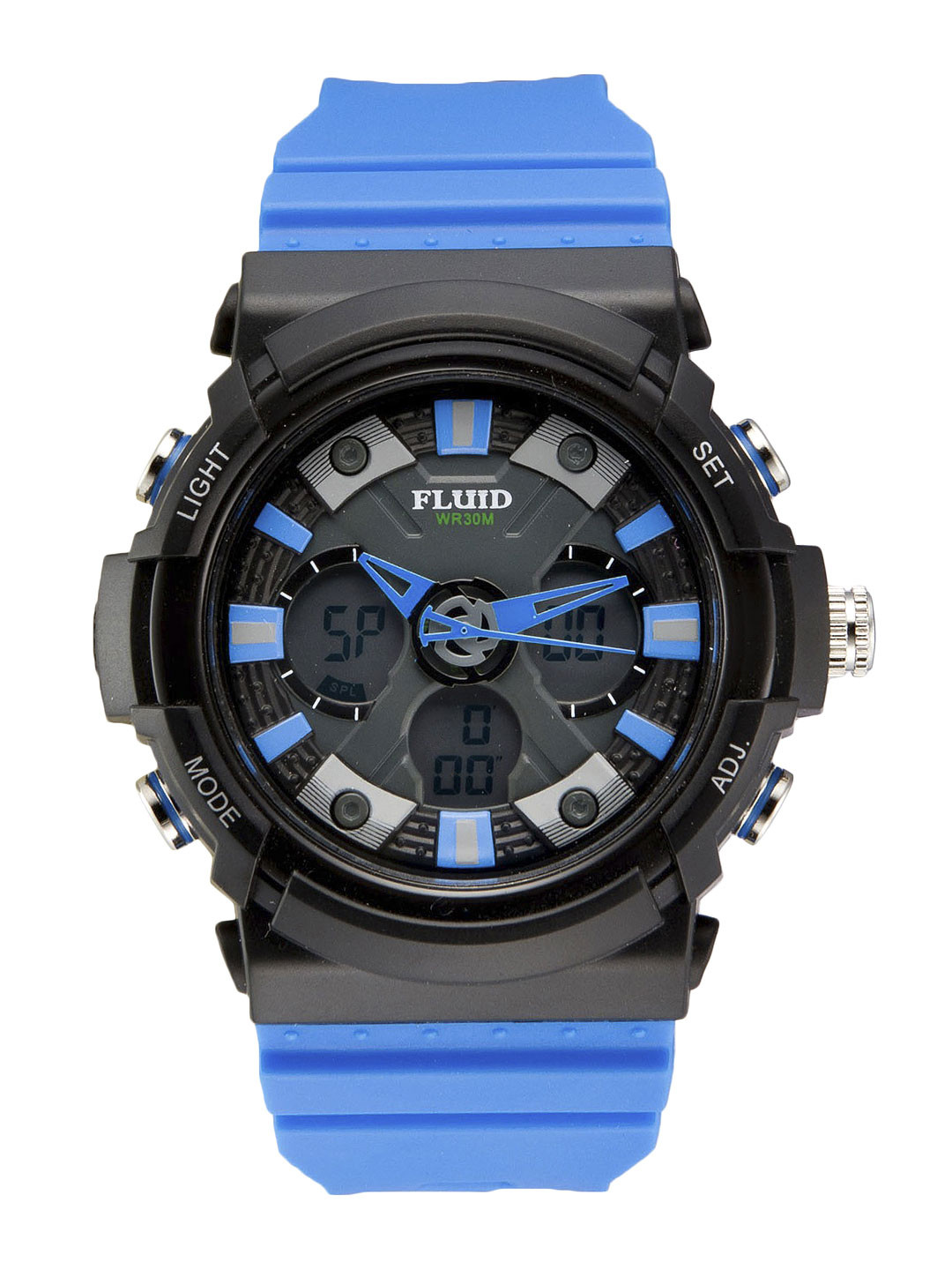 Buy FLUID Unisex Black Analogue & Digital Watch DMF 008 BL01 - Watches ...