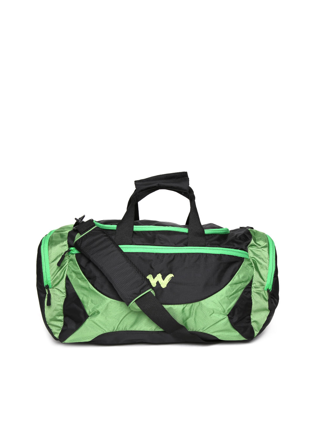 Buy Wildcraft Unisex Green & Black Duffle Bag - Duffel Bag for Unisex ...