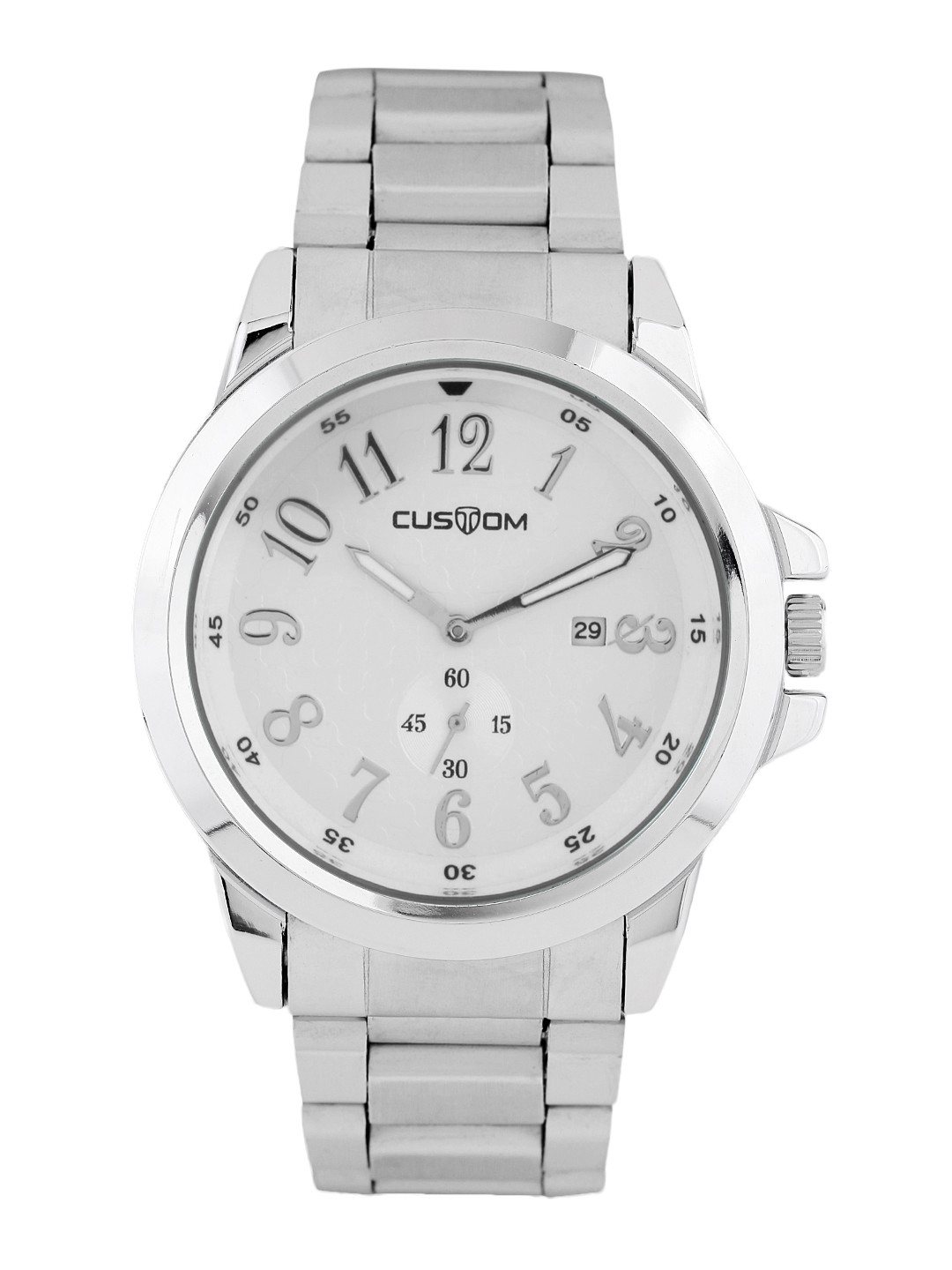 Buy CUSTOM Men Off White Dial Watch 2719 - Watches for Men 825315 | Myntra