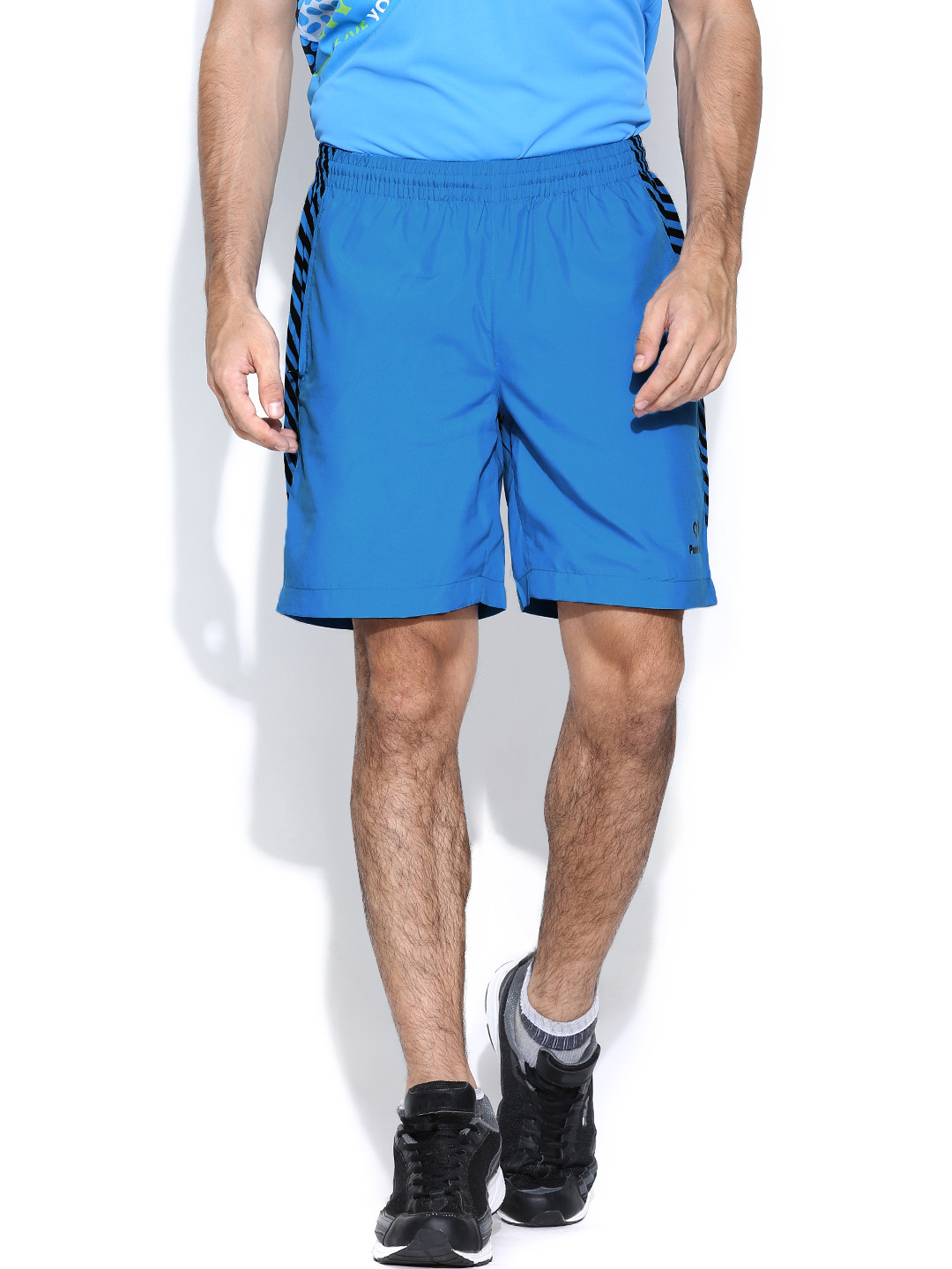 Buy Pure Play Blue Shorts - Shorts for Men 843495 | Myntra