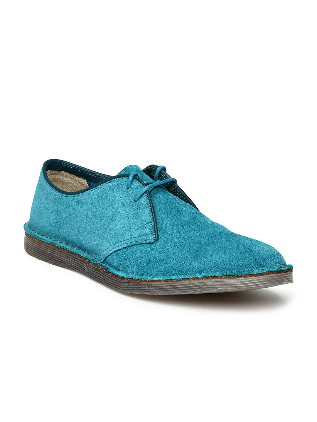 Buy Clarks Men Blue Darning Walk Suede Casual Shoes - Casual Shoes for ...
