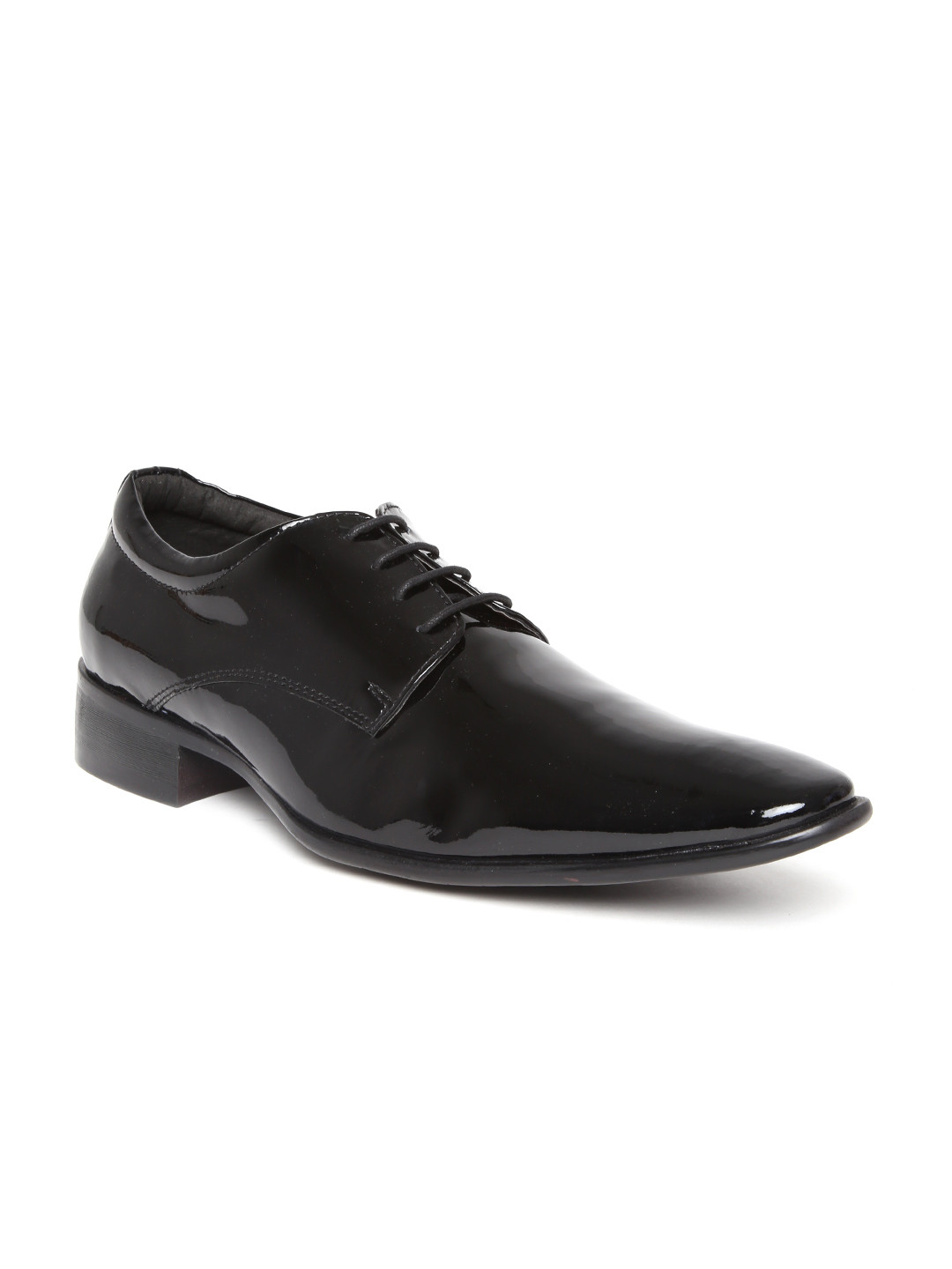 Buy Delize Men Black Leather Formal Shoes - Formal Shoes for Men 870434 ...