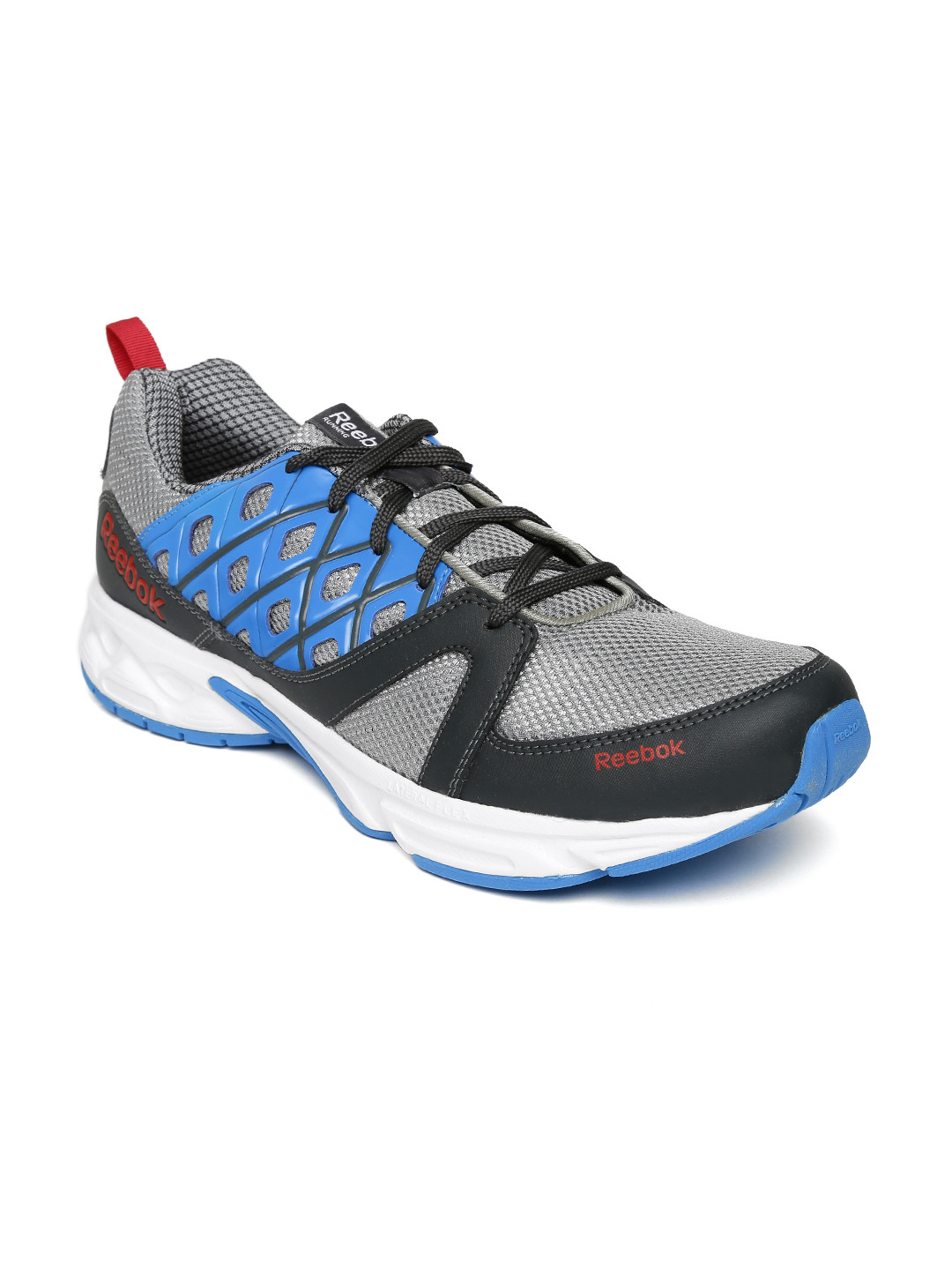 Buy Reebok Men Grey & Black Run Sharp Running Shoes - Sports Shoes for ...