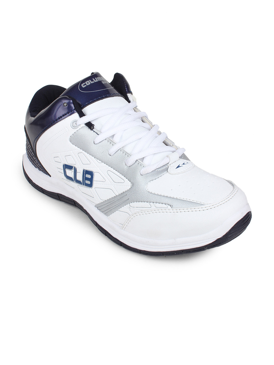 Buy Columbus Men White & Navy Sports Shoes - Sports Shoes for Men ...
