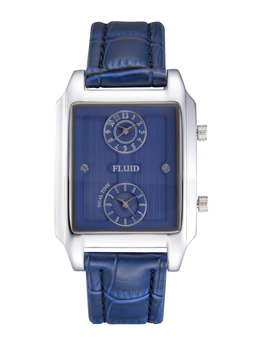 Buy FLUID Men Blue Dual Dial Watch FL 128 BL01 - Watches for Men 914788 ...