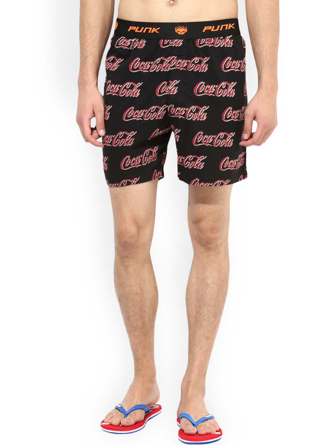 Buy PUNK Black Printed Pure Cotton Boxers - Boxers for Men 923321 | Myntra