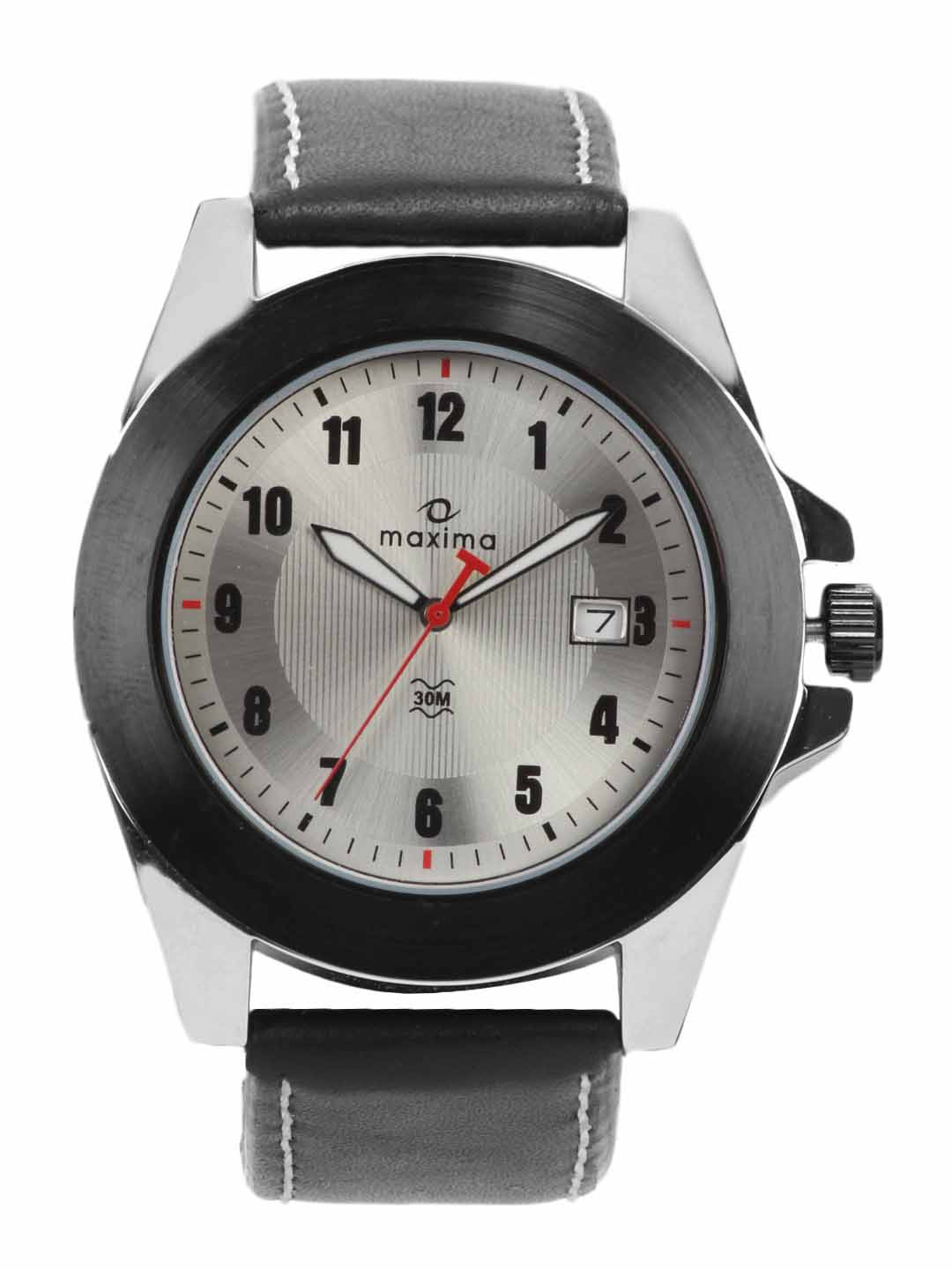 Buy Maxima Men Silver Dial Attivo Watch - Watches for Men 36789 | Myntra