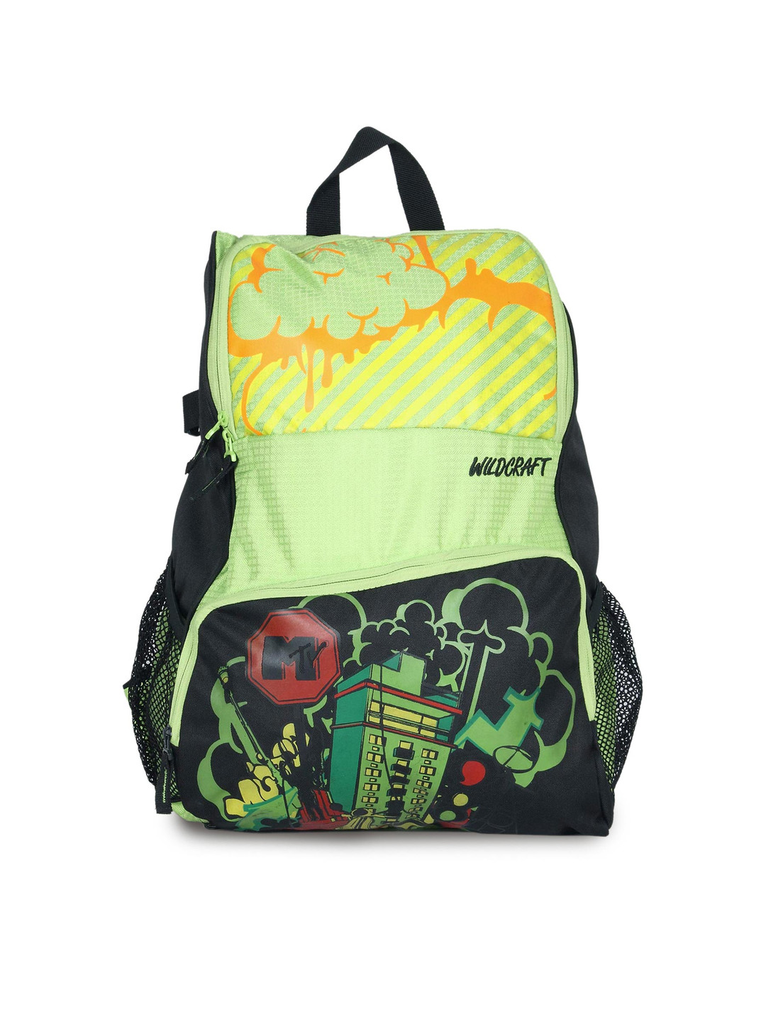 Buy Wildcraft Unisex Green Printed Backpack - Backpacks for Unisex 7071 ...