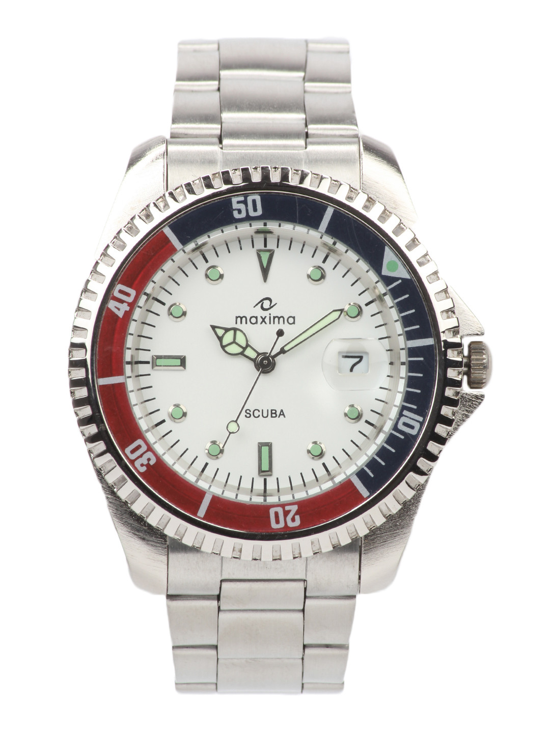 Buy Maxima Men White Dial Scuba Watch - Watches for Men 36755 | Myntra