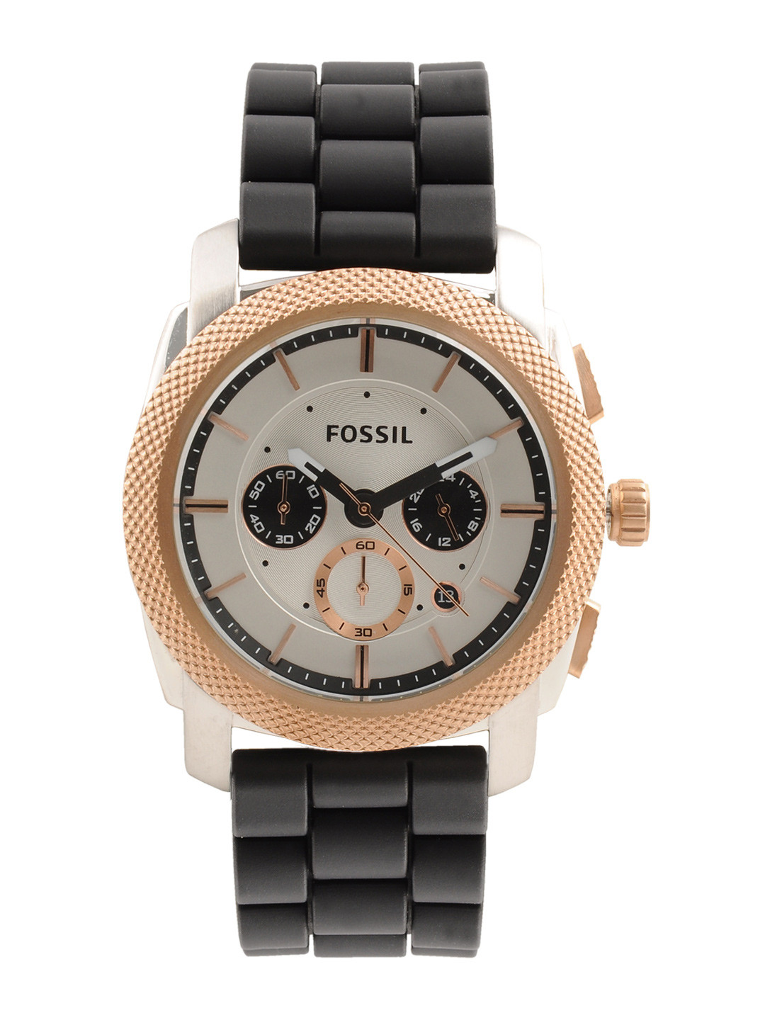 Buy Fossil Men White Dial Chronograph Watch FS4716 - Watches for Men ...