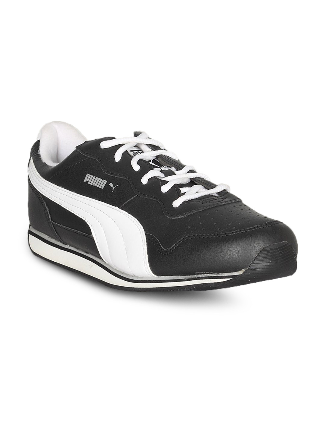 Buy Puma Men's Commander White Black Shoe - Casual Shoes for Men 6133 ...
