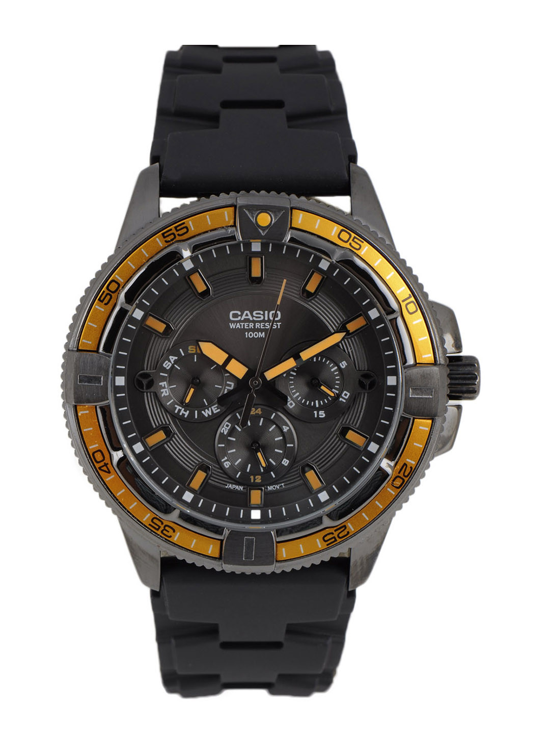 Buy CASIO ENTICER Men Black Dial Watch A513 MTD 1068B 1A2VDF - Watches ...