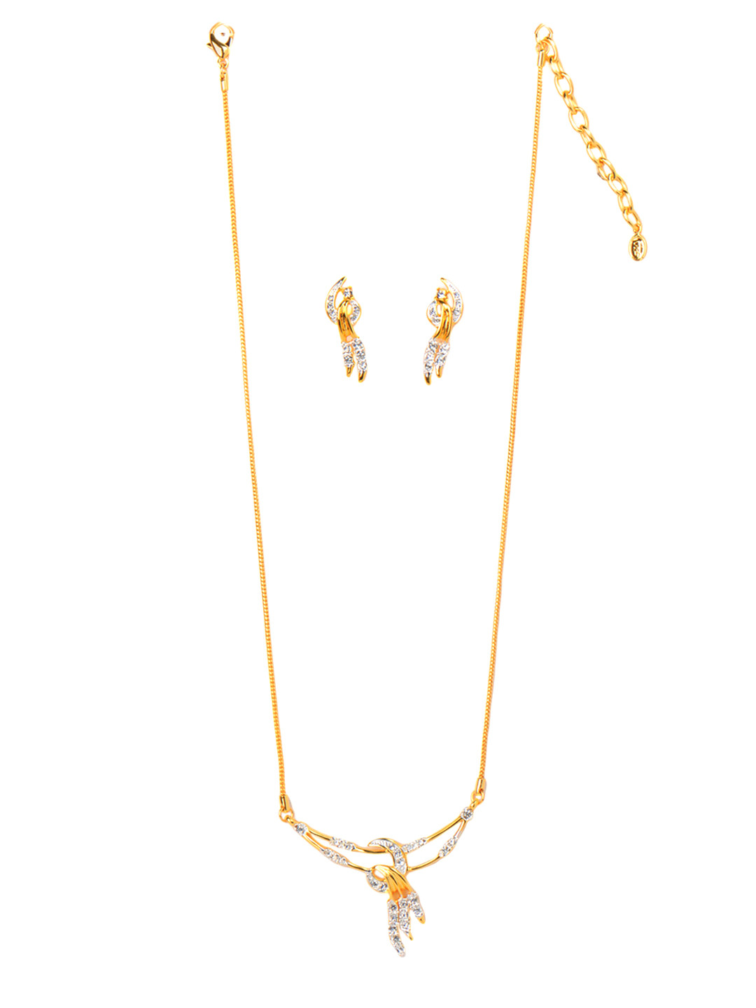 Buy Estelle Women Gold Jewellery Set - Jewellery Set for Women 42616 ...