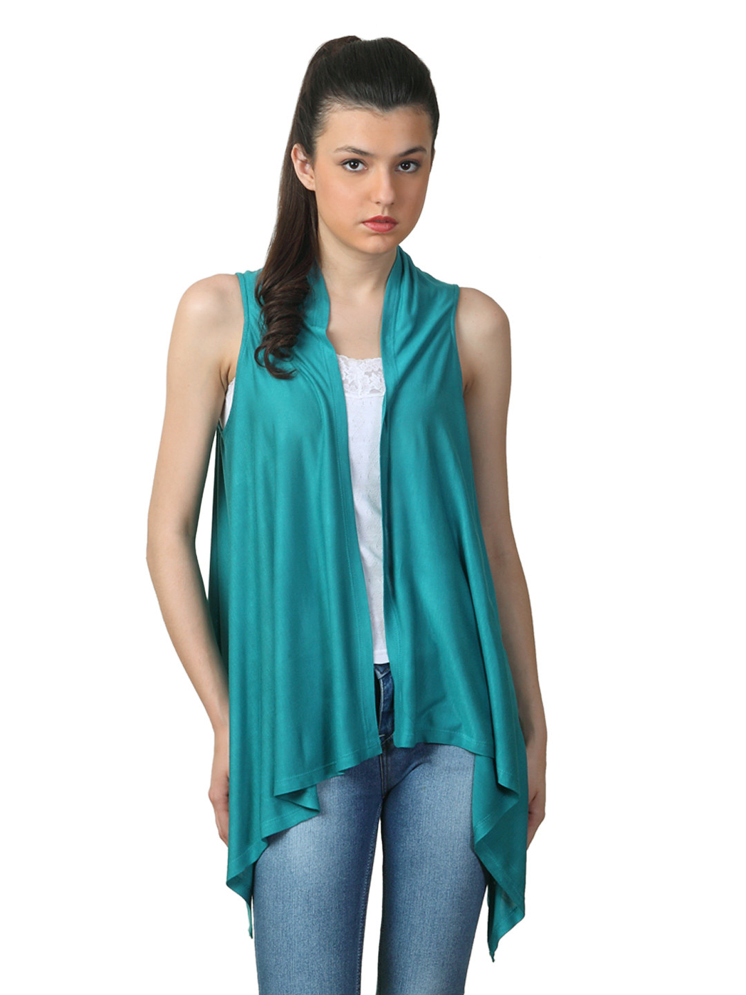 Buy W Women Teal Jacket - Jackets for Women 31317 | Myntra