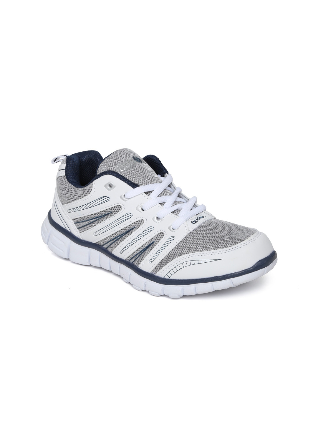 Buy Action Women Grey & White Sports Shoes - Sports Shoes for Women ...