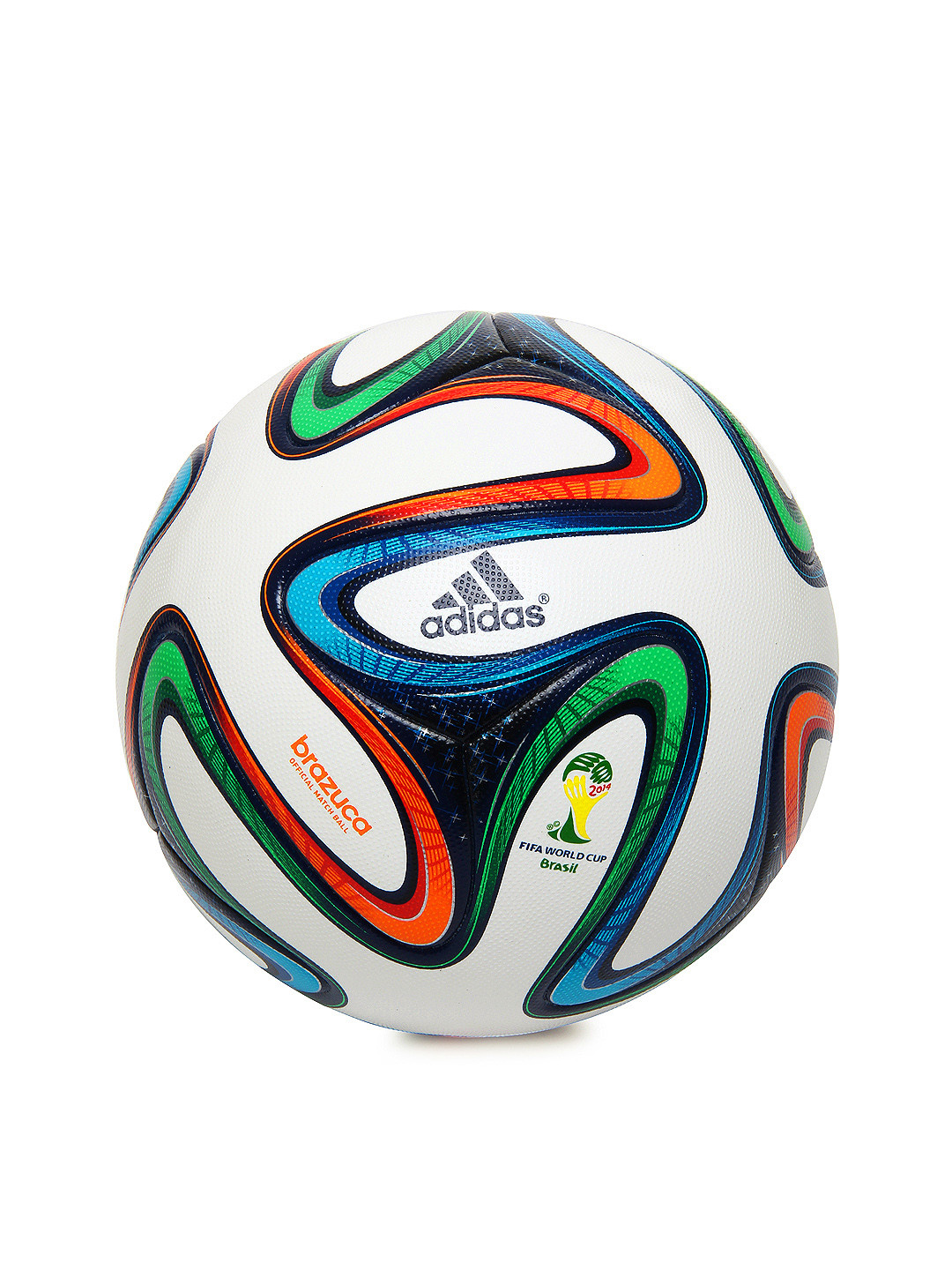Buy ADIDAS Multicoloured BRAZUCA OMB FIFA World Cup 2014 Official ...