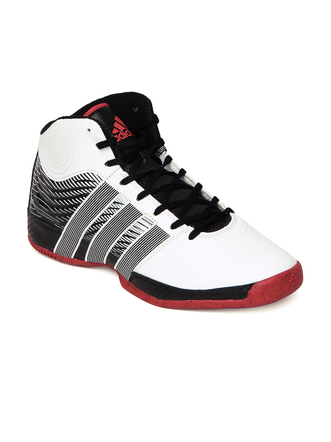 Buy ADIDAS Men Black & White Commander TD 4 Sports Shoes - Sports Shoes ...