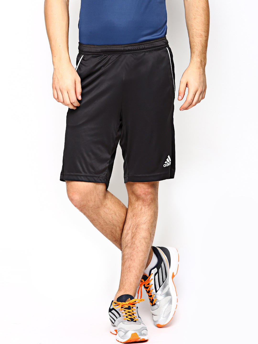 Buy ADIDAS Men Black Sport Performance Shorts - Shorts for Men 579693 ...