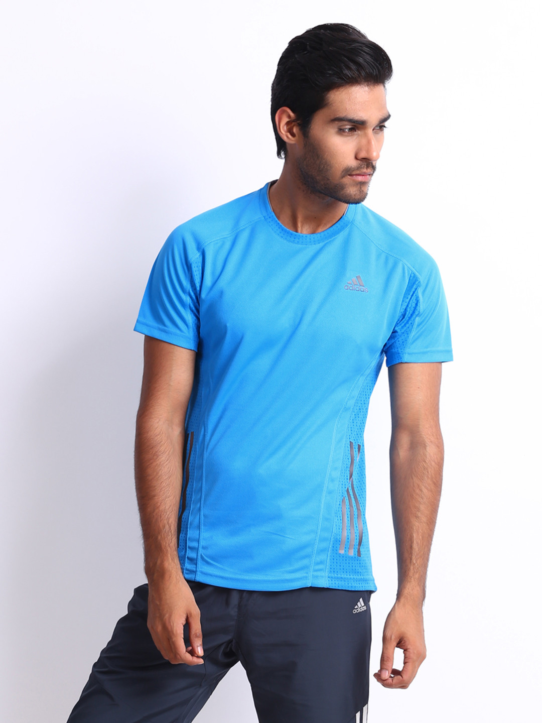 Buy ADIDAS Men Blue Running T Shirt - Tshirts for Men 252882 | Myntra