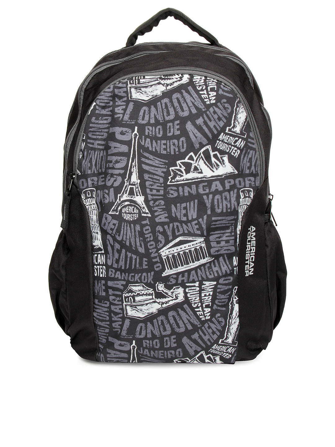 Buy American Tourister Unisex Black Backpack - Backpacks for Unisex ...