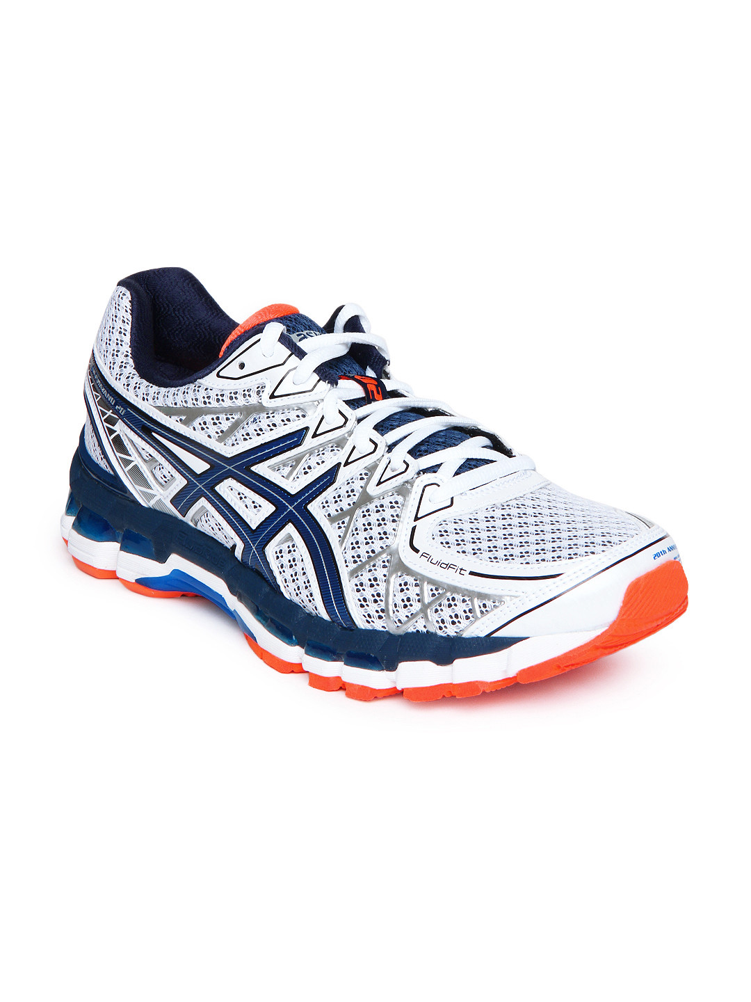 Buy Asics Men White Gel Kayano 20 Sports Shoes - Sports Shoes for Men ...